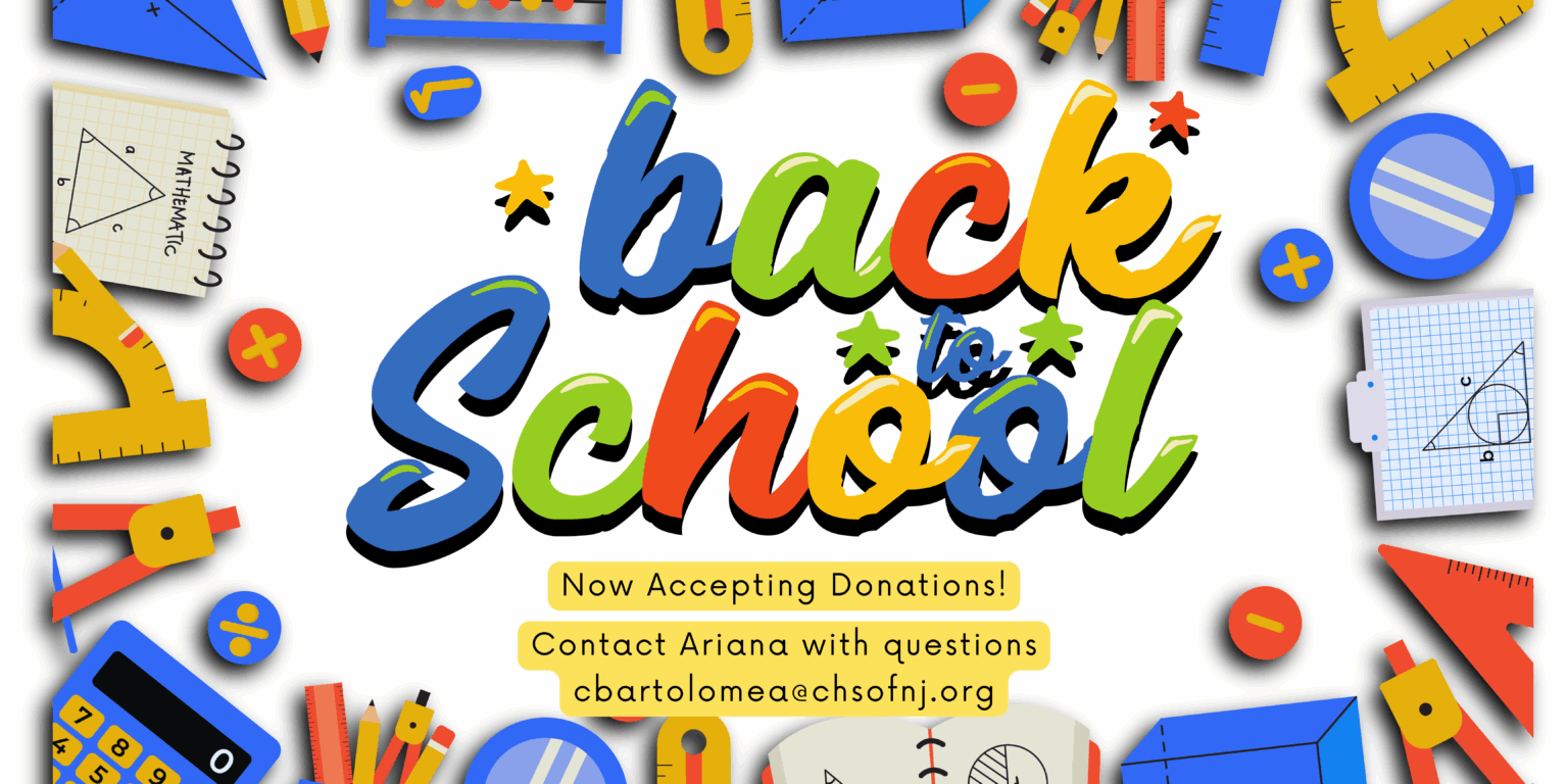Back to School Drive - CHSNJ